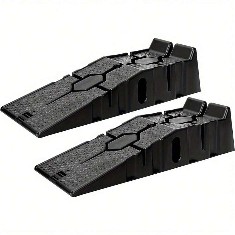 2Pcs Car Ramps Heavy Duty - 5000KG Capacity, Polypropylene Plastic ...
