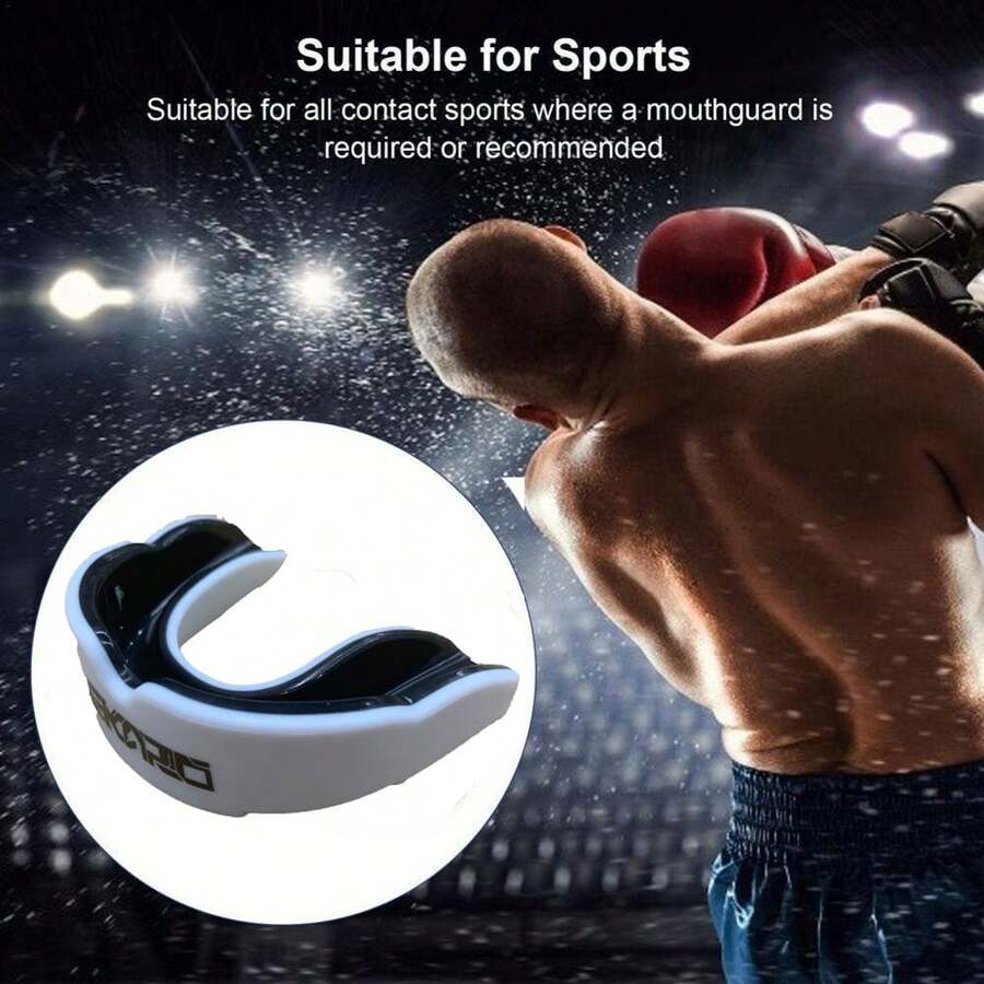 Lekaro Enlarged Eva Can Be Cut Sports Mouthguard, Used For Rugby ...