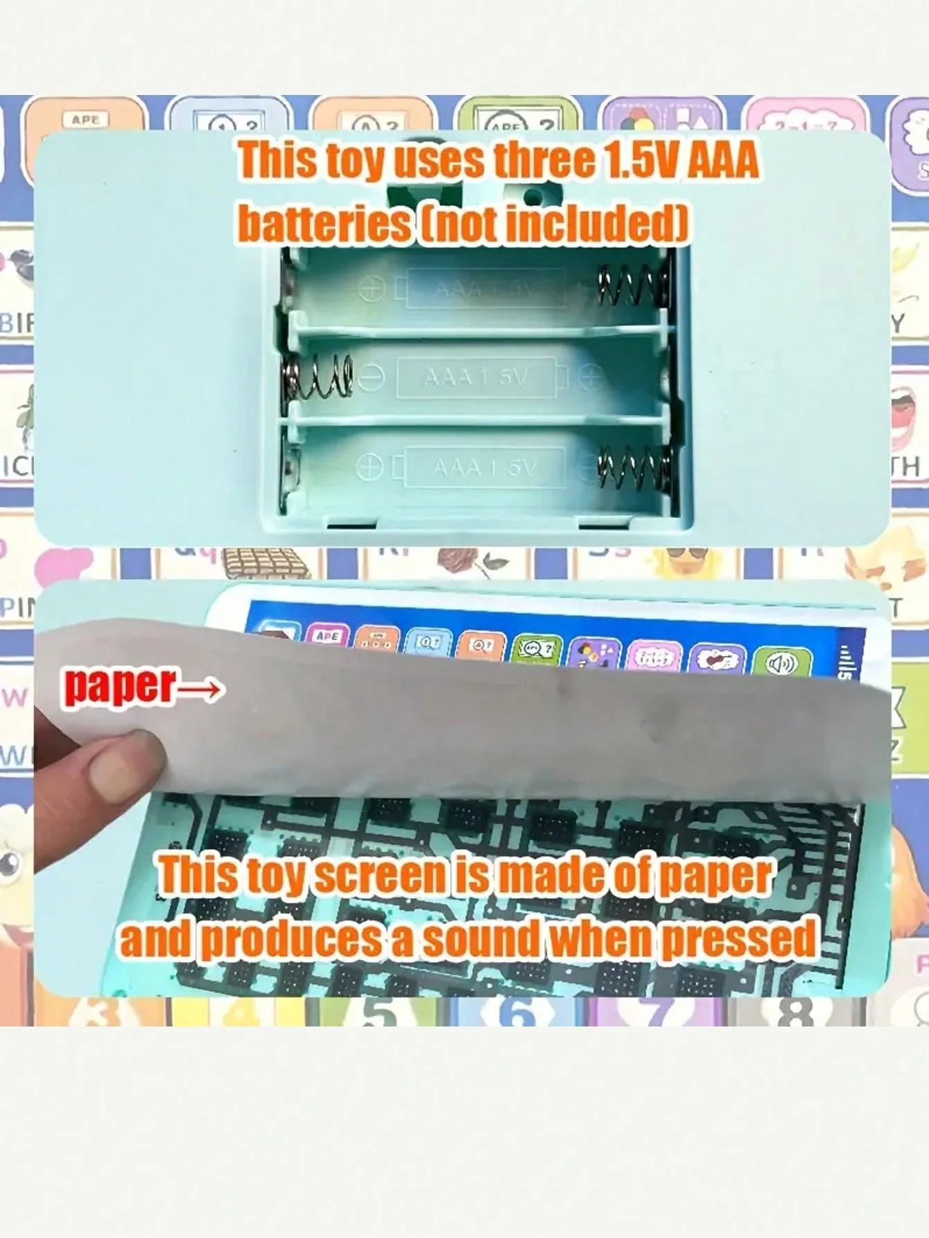 New English Learning Tablet, Touch Screen E-Book Reader, Multi ...