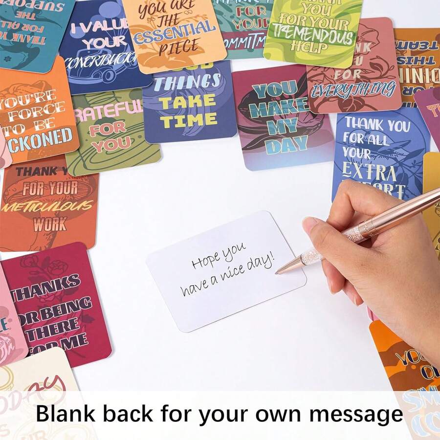 50 tarjetas de motivación únicas para empleados, tarjetas de ...