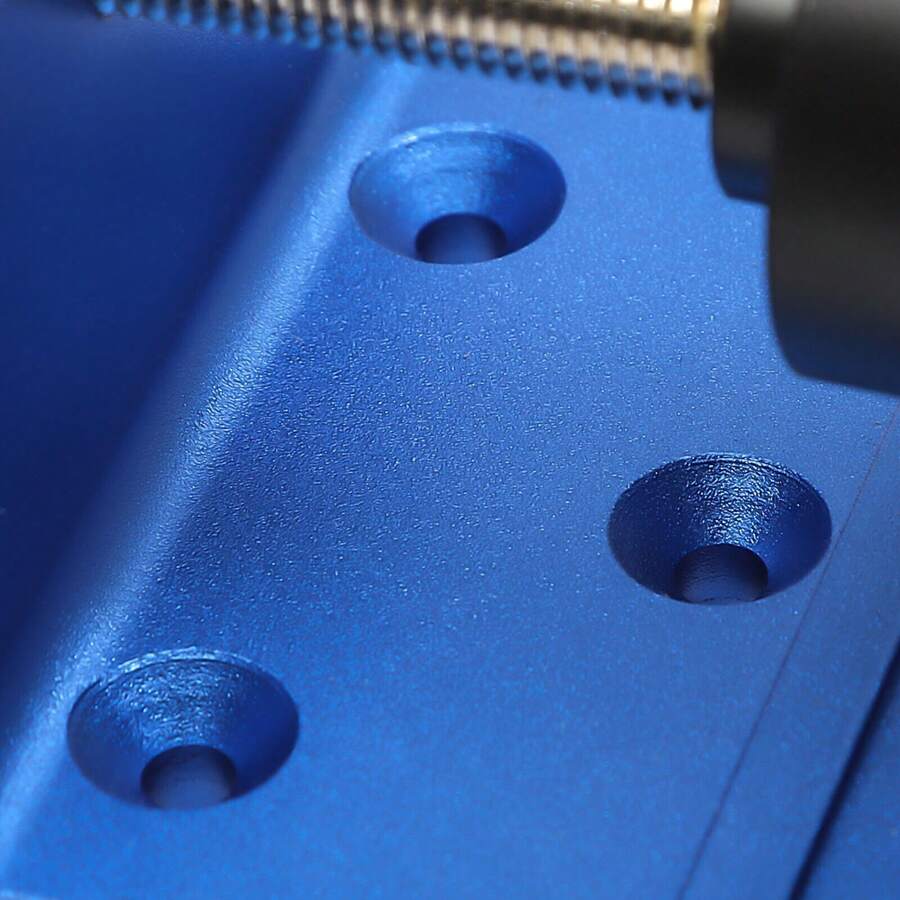 EurHomePlus Pocket Hole Screw Fixture Set, Pocket Hole Drill Guide ...