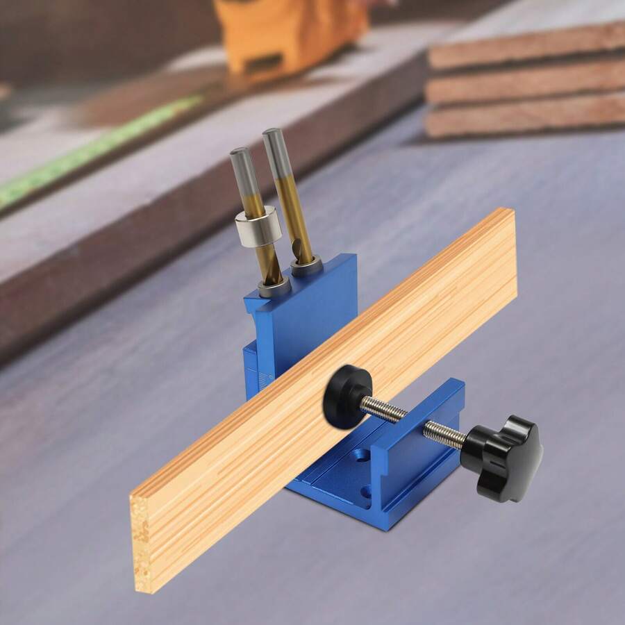 EurHomePlus Pocket Hole Screw Fixture Set, Pocket Hole Drill Guide ...