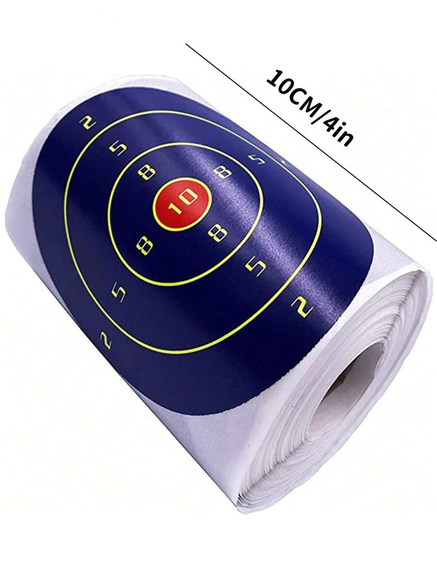 4-Inch Shooting Targets, Fluorescent Splatter Target Paper For Firearm ...