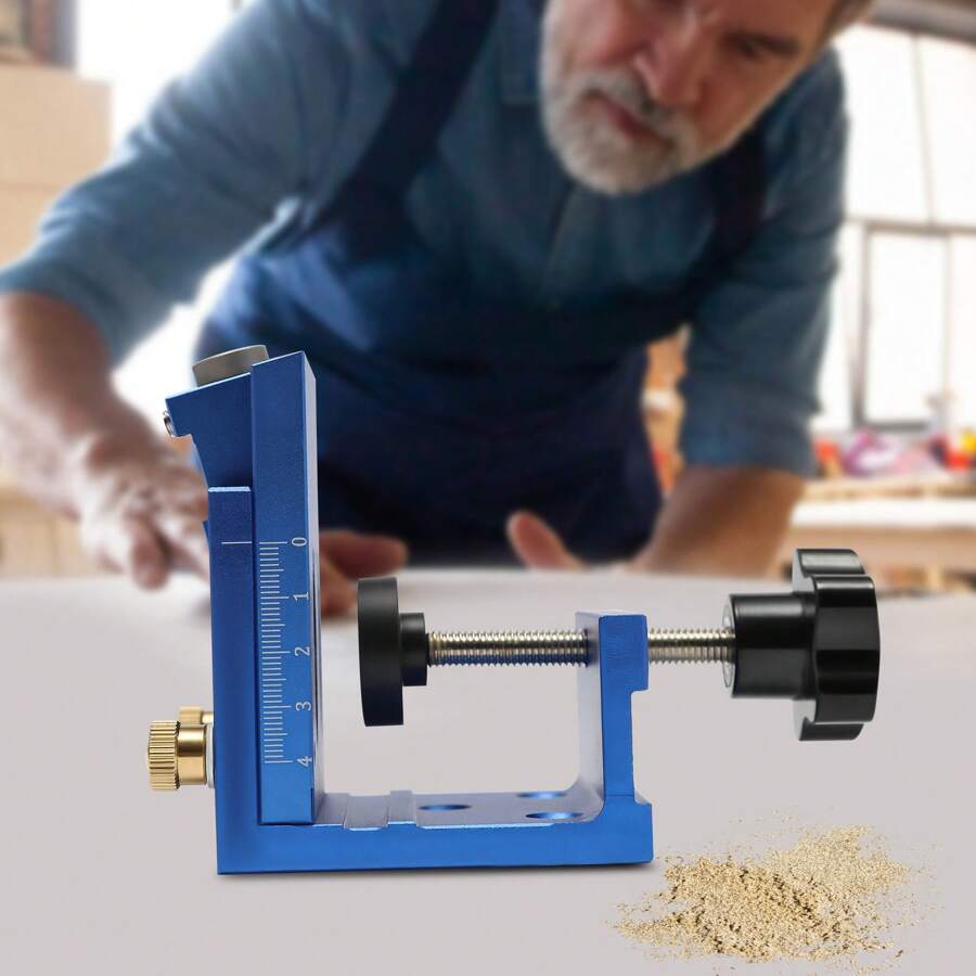 EurHomePlus Pocket Hole Screw Fixture Set, Pocket Hole Drill Guide ...