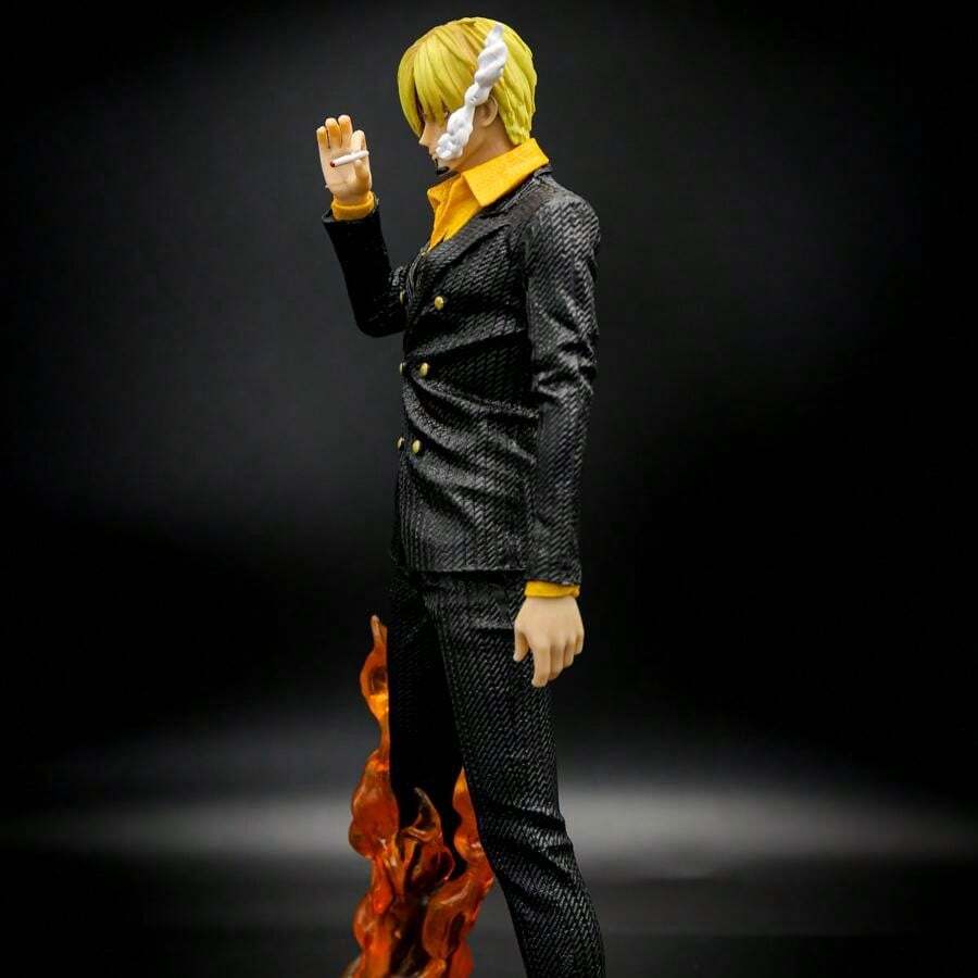 Anime Figurines Of One Piece Characters: 1) Zoro Santoryu Sitting Pose ...