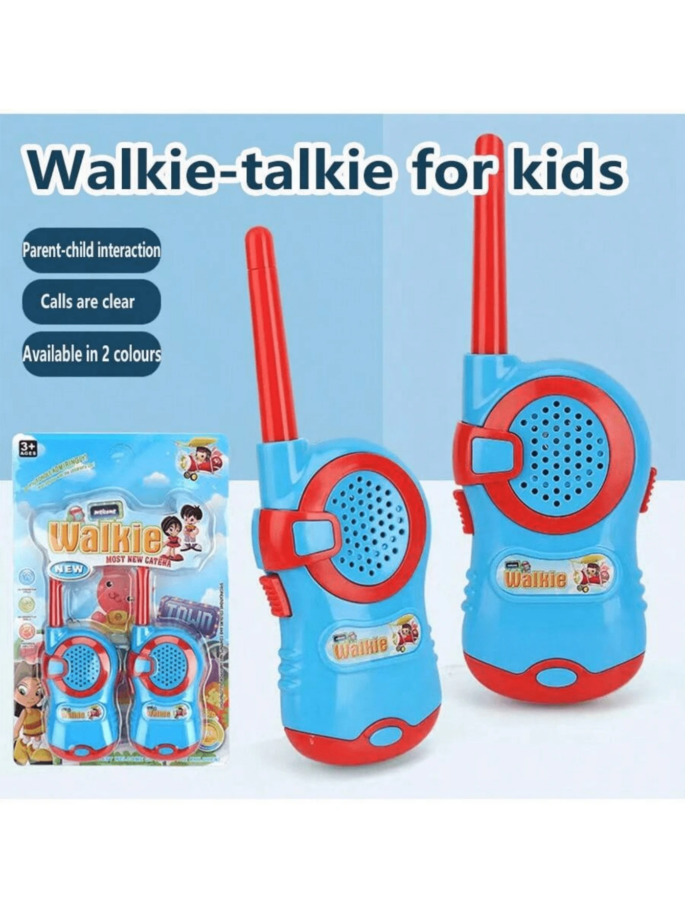 Two Sets Of Wireless Intercoms For Children's Indoor And Outdoor ...