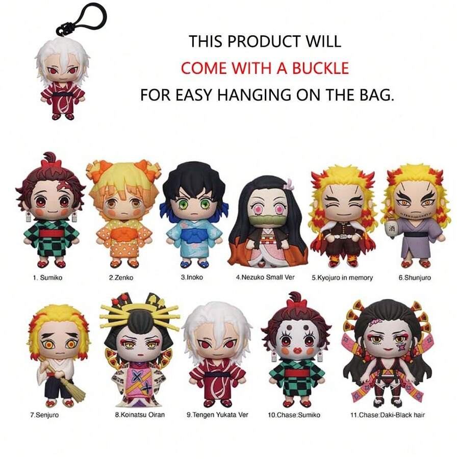 Crunchyroll 1pc Slayer Officially Licensed Series 5 Mystery Bulk Bag ...