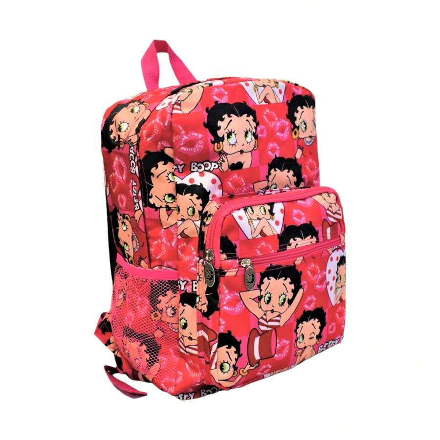 Betty Boop High Quality Signature Backpack - Classic Charm Meets Modern ...