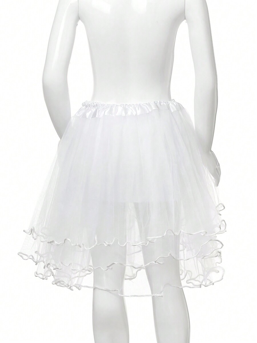 New 40cm 4-Layer TUTU Skirt With Lining, Adult Carnival Celebration ...
