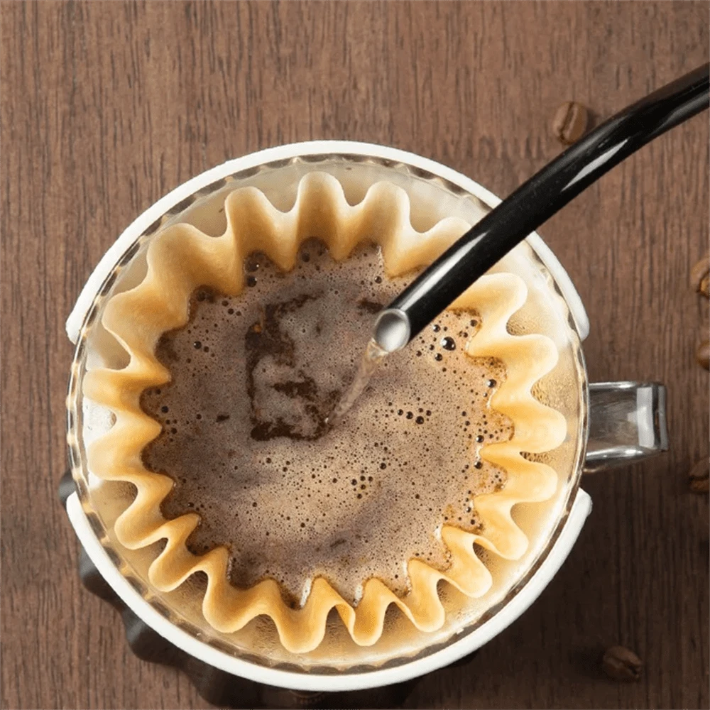 MYVIT Coffee Pot Filter Paper, Hand Drip Cup Filters, American Style ...