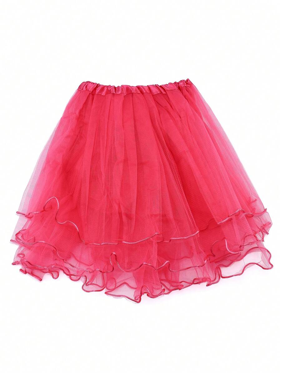 New 40cm 4-Layer TUTU Skirt With Lining, Adult Carnival Celebration ...