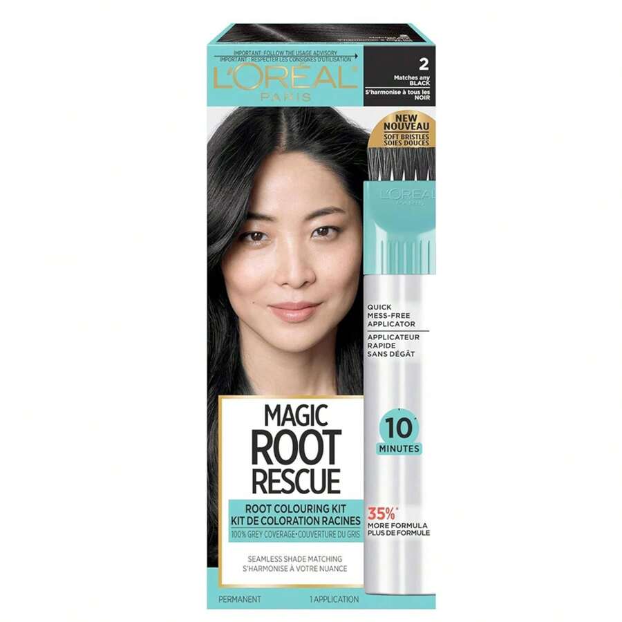 L'Oreal Paris Magic Root Rescue 10 Minute, One Aplication Permanent ...