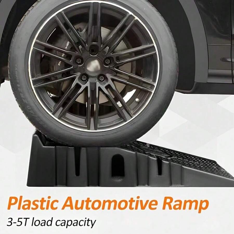 2Pcs Car Ramps Heavy Duty - 5000KG Capacity, Polypropylene Plastic ...
