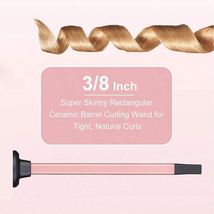 9mm Square Hair Straightener With Slim Heating Element, Suitable For ...