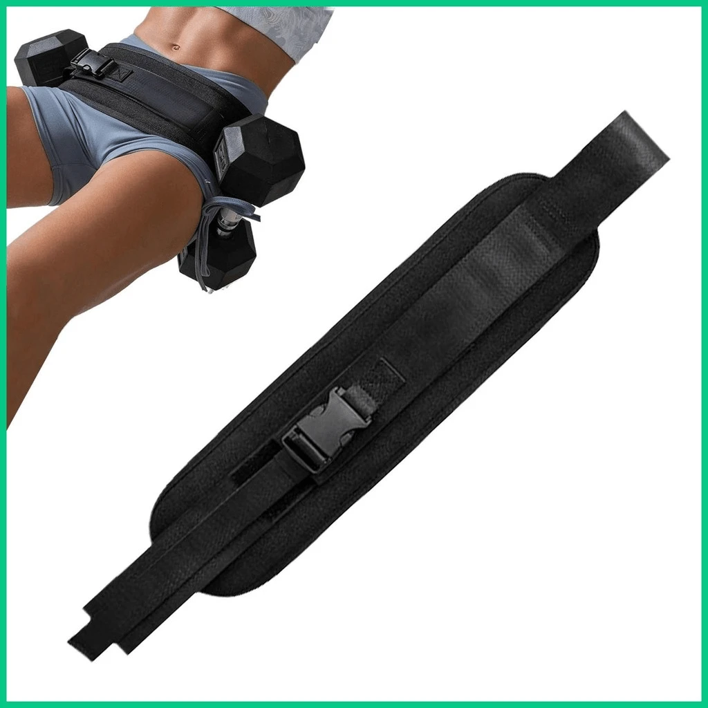 Hip Thrust Trainer Set: Hip Thrust Belt, Padded Hip Thrust Mat ...