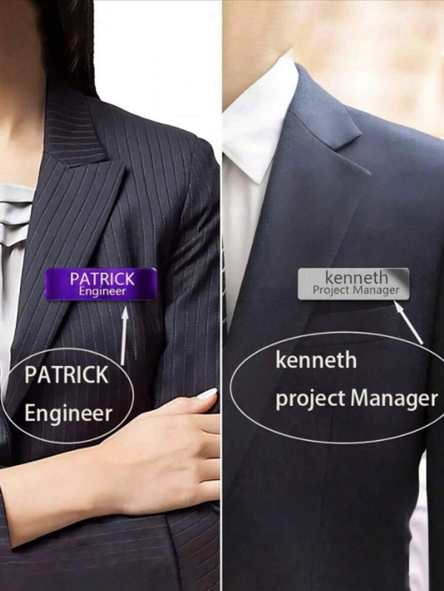 [Customized Product] Customized Laser Engraved Name Tag - Stainless ...