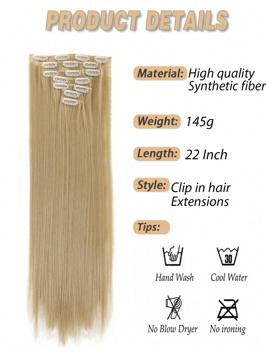 Extensions de cheveux à clipser de 18 à 32 pouces, extensions de ...