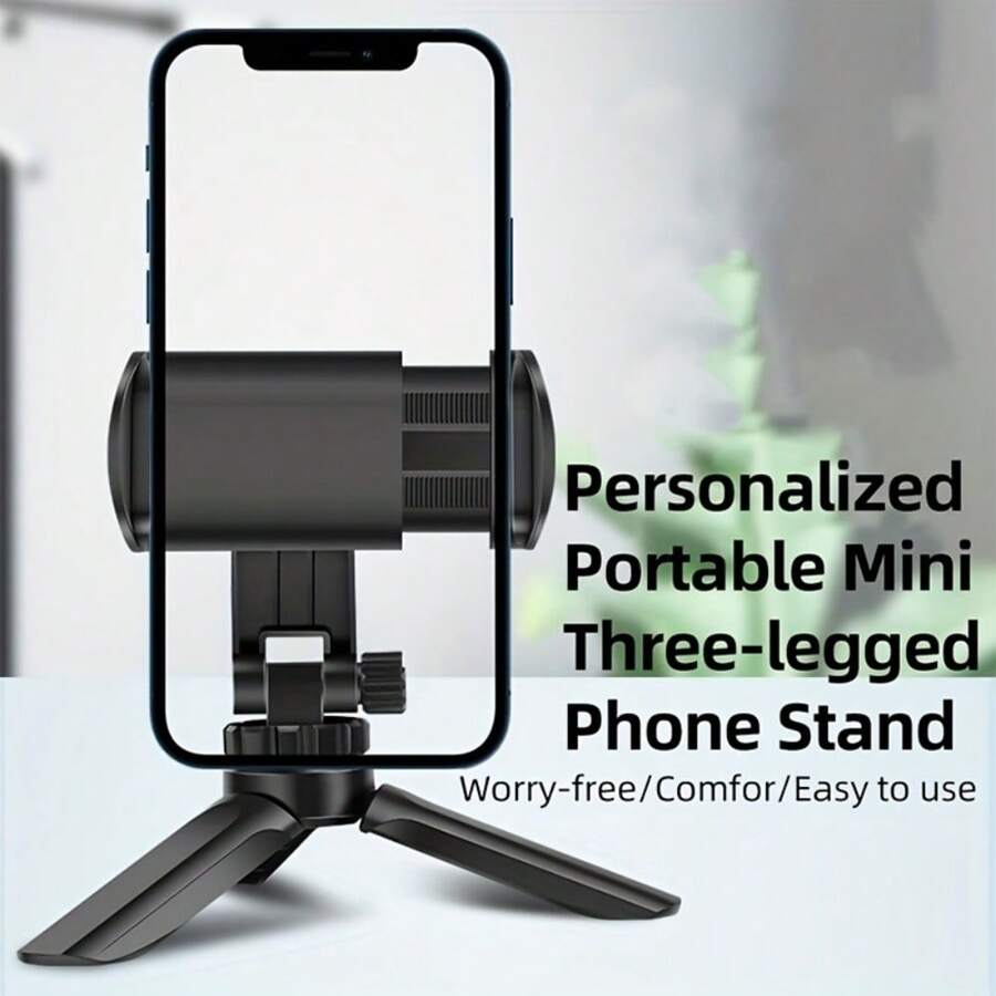 Portable Compact Mini Tripod Stand, Universal, Stable And Adjustable To ...