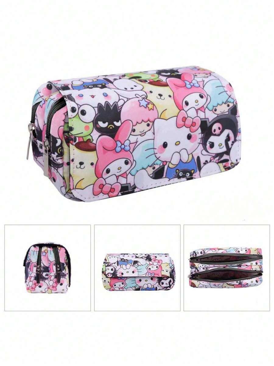 Sanrio Cartoon Animation Primary School Student Pencil Bag Stationery ...