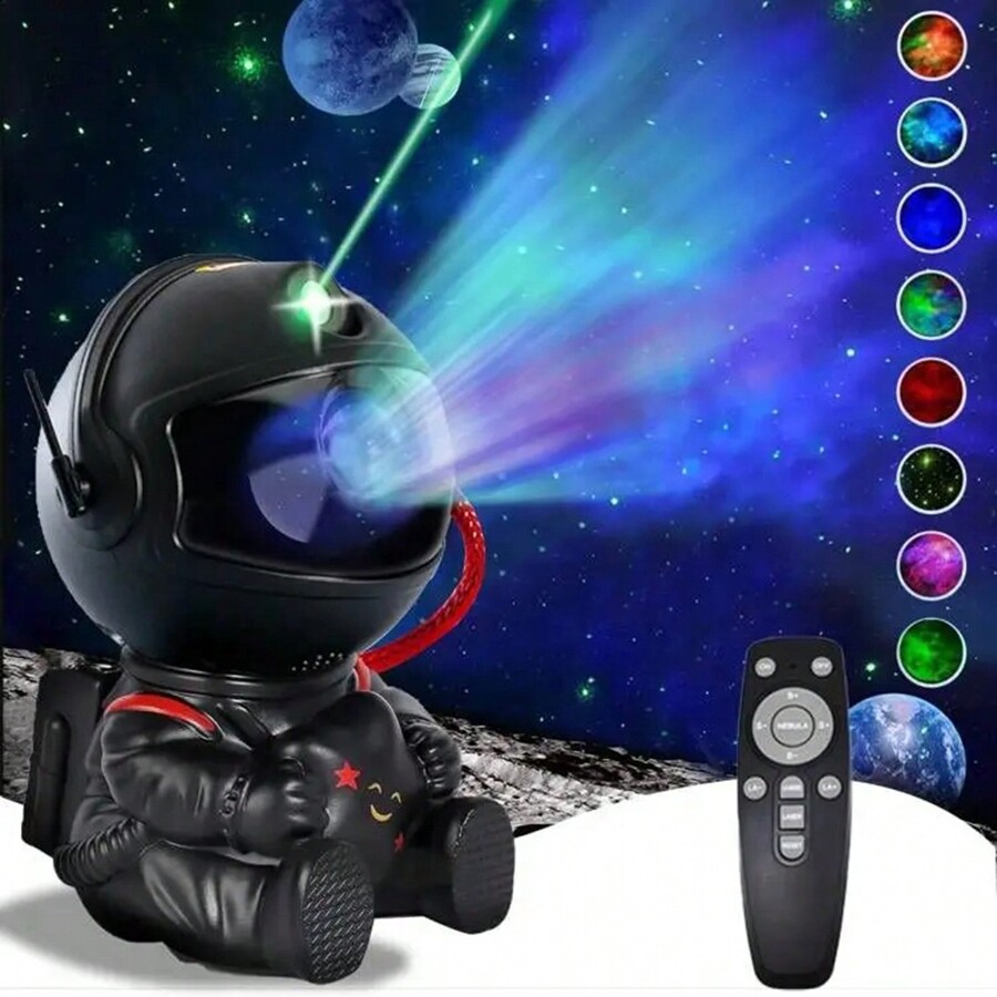 Astronaut Galaxy Projector Star Projector Galaxy Night Light Space ...