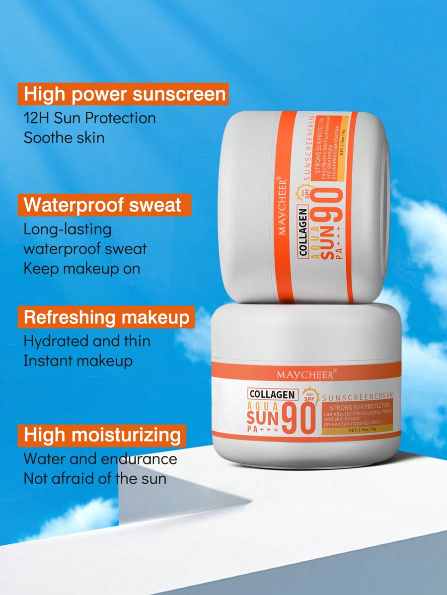 50g Sunscreen SPF 90 | Mineral-Based With Zinc & Titanium | Hydrating ...