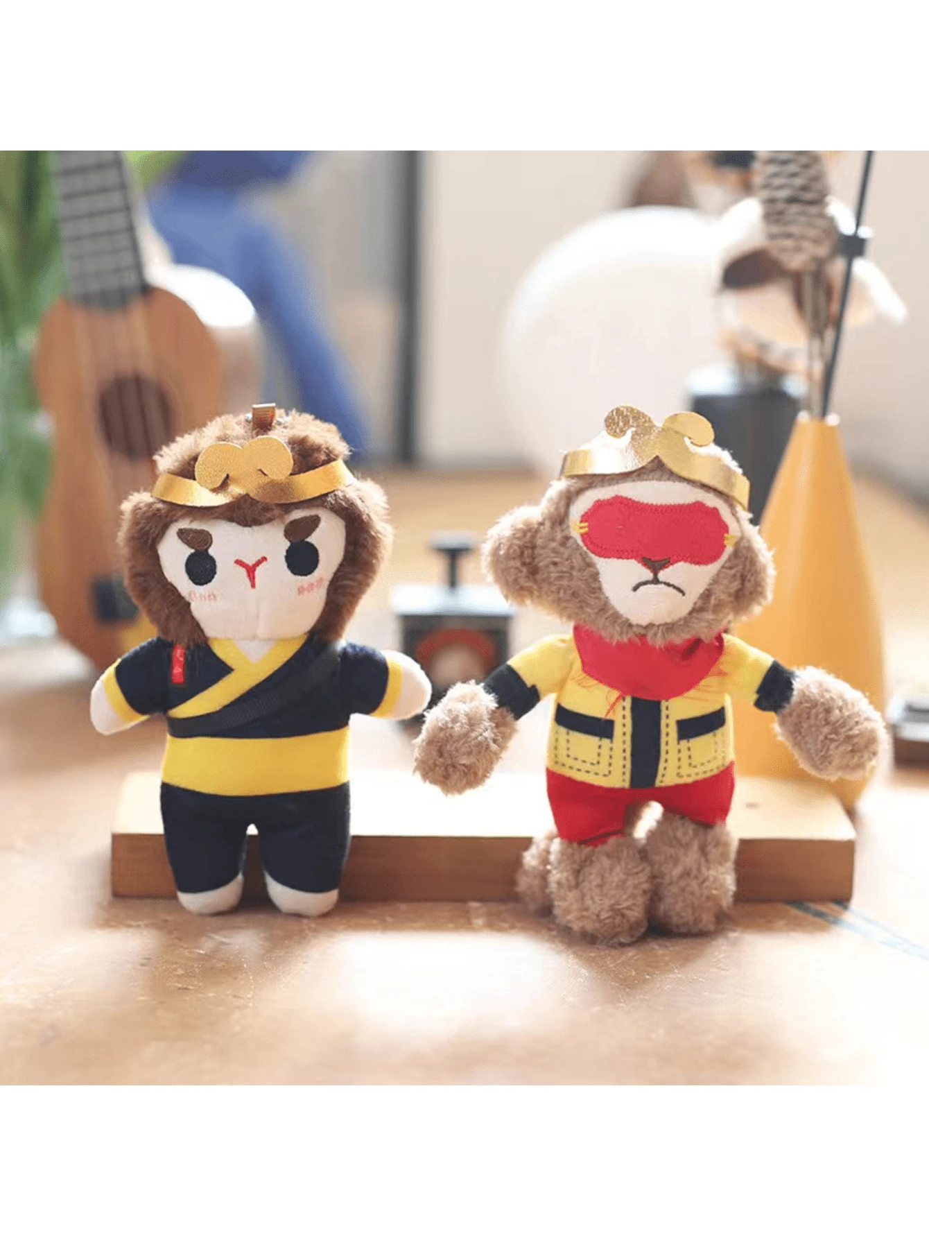 Cute Mythical Monkey King Plush Doll Pendant, Backpack Charm, Keychain ...