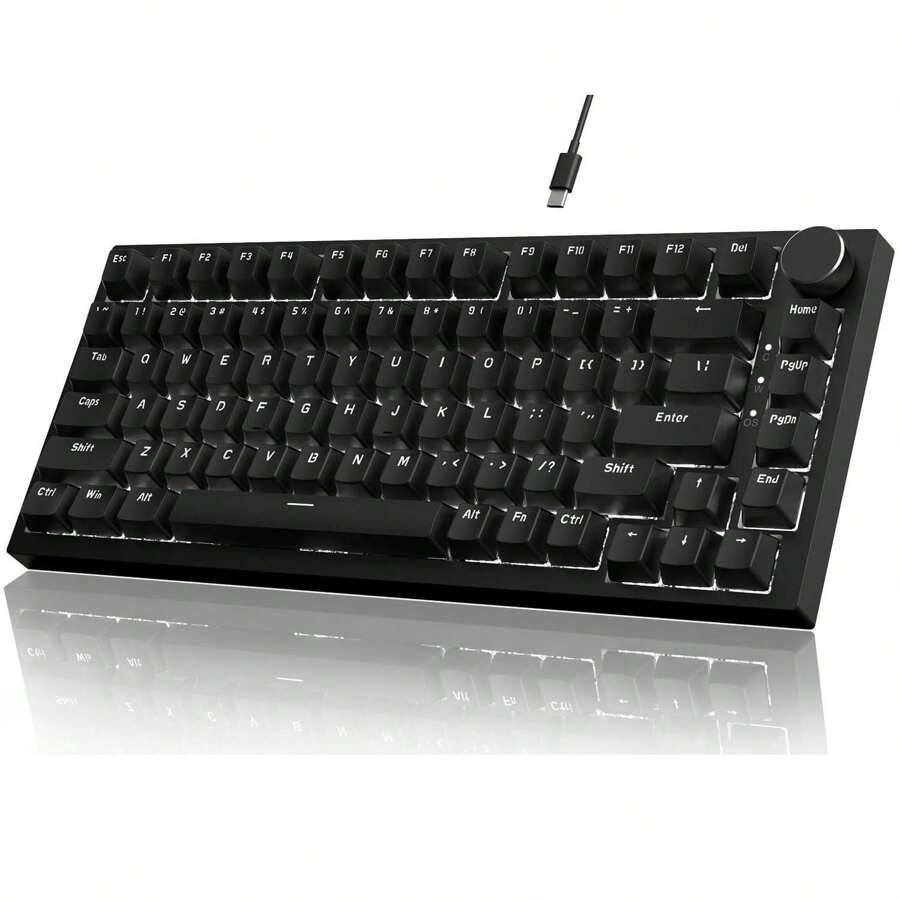 ATTACK SHARK ATTACK SHARK*Ajazz AK820 Mechanical Gaming Keyboard With ...