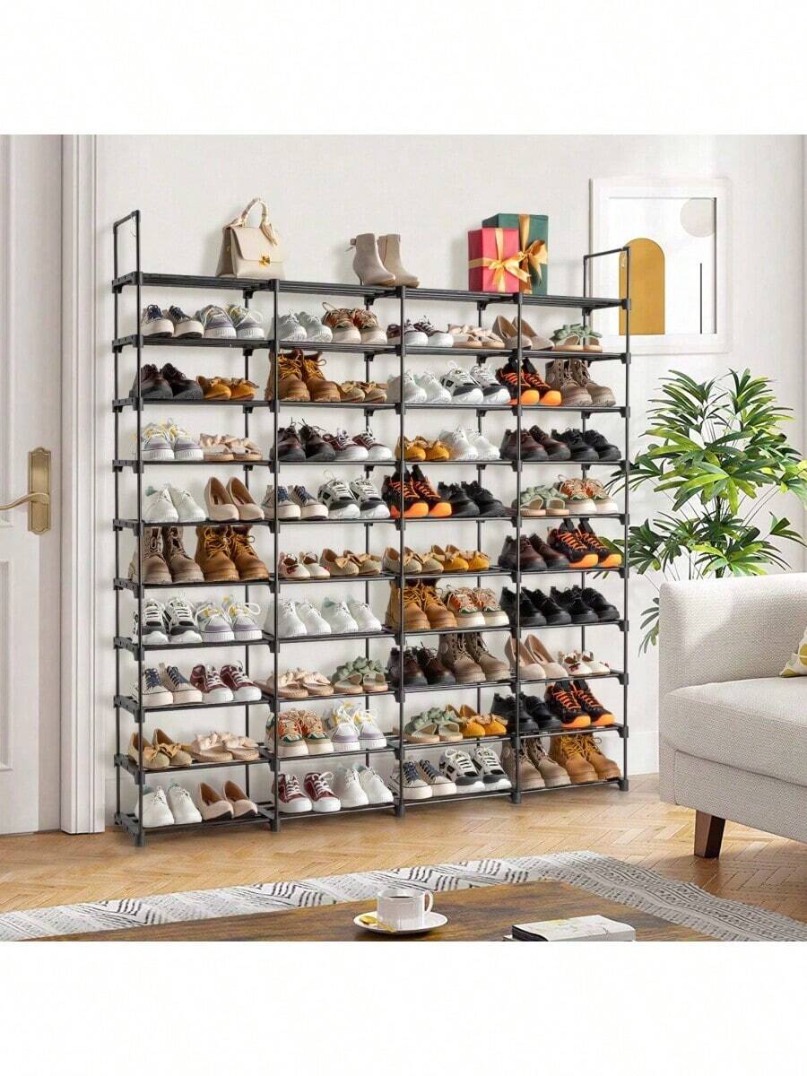 10 Tiers Shoe Rack Storage Organizer Shoe Shelf Organizer For Entryway ...