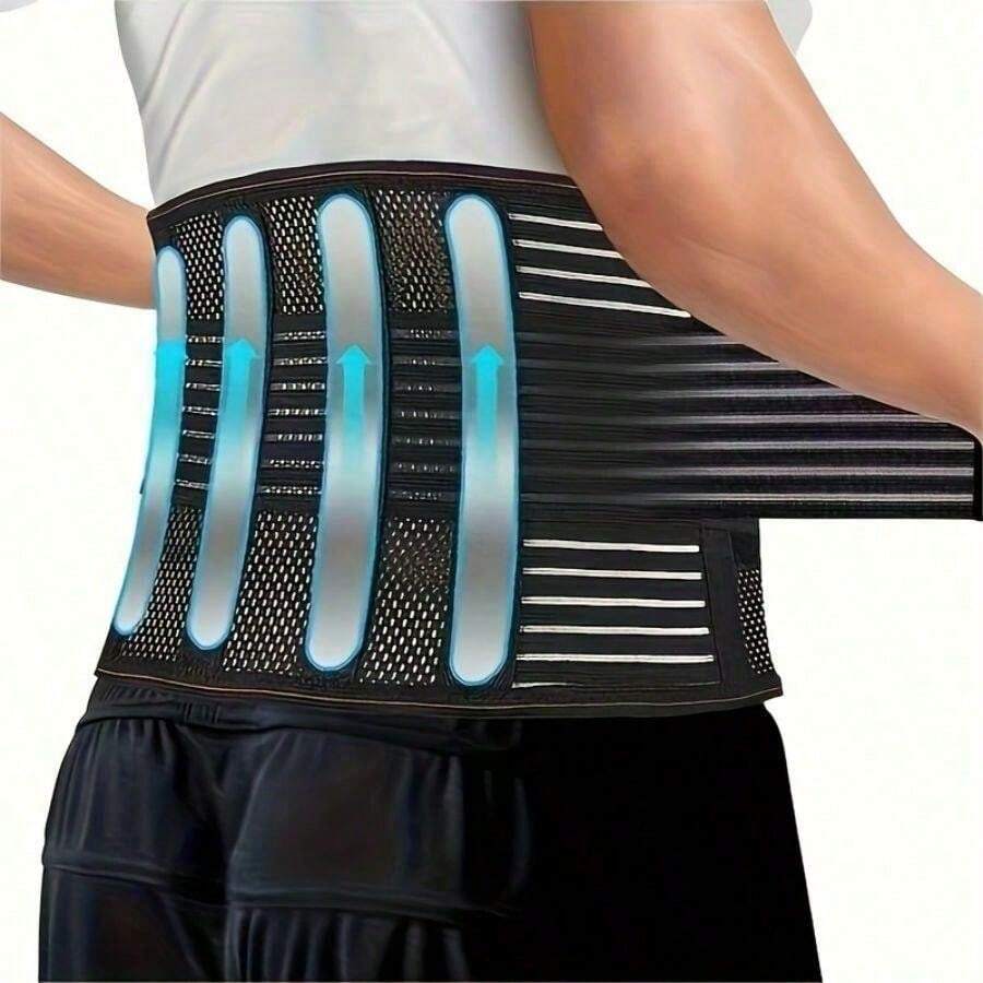 Breathable Mesh Elastic Compression Waist Trainer Men's And Women's ...