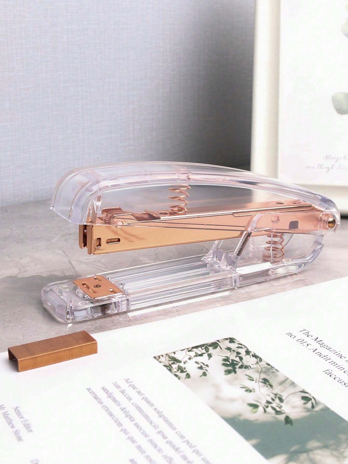 5pcs/Set High-Grade Rose Gold Office Stationery Set, Including 1pc ...