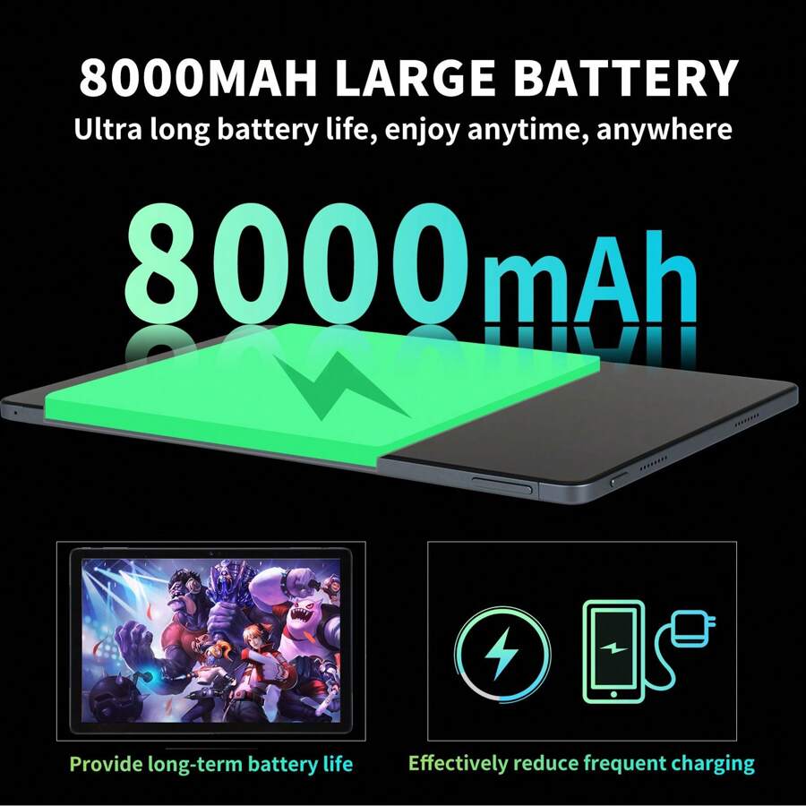 redbeat REDBEAT M2 10.95-Inch HD+ Tablet For Android 14,16GB RAM ...