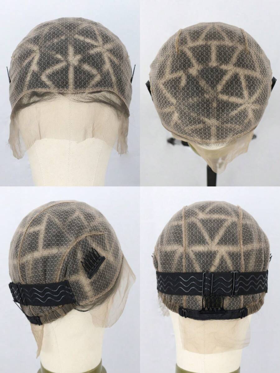 smartwig Double Full Lace Crochet Wig Caps With Natural Knots And Baby ...