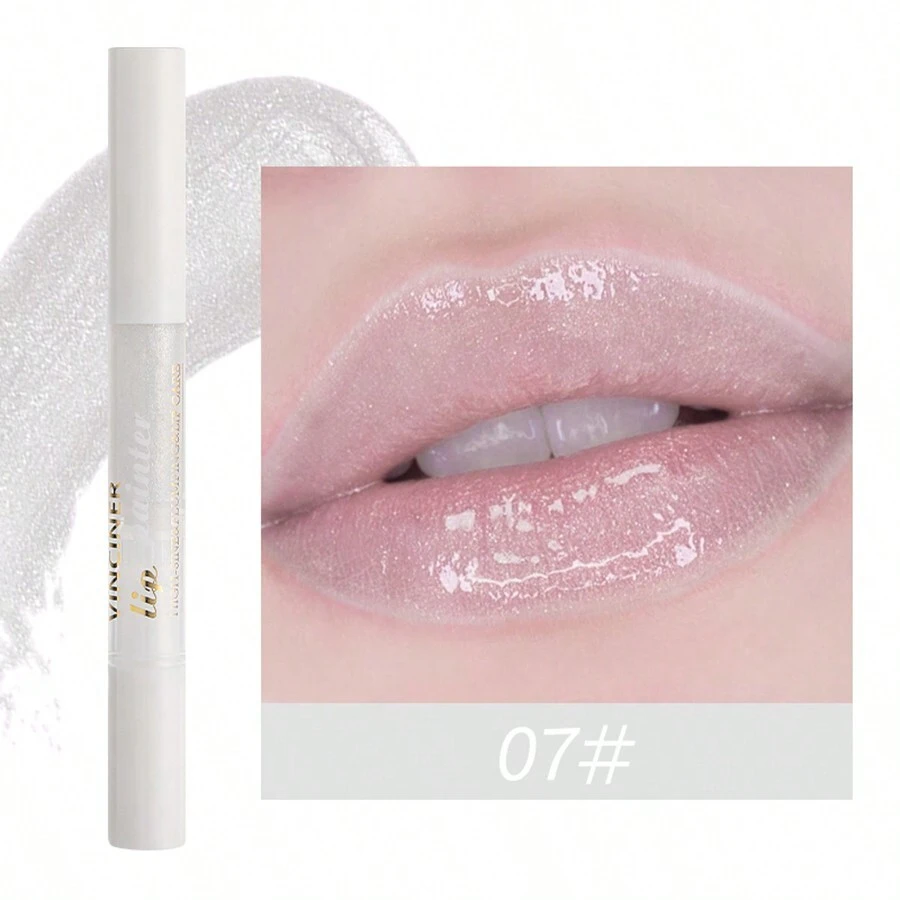 VINCINER Lip Gloss Lip Tint Lip Lacquer Pearl Fullness Lip Balm Thick ...