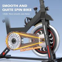 Exercise Bike, Stationary Bikes For Home With LCD Monitor/Ipad Mount ...