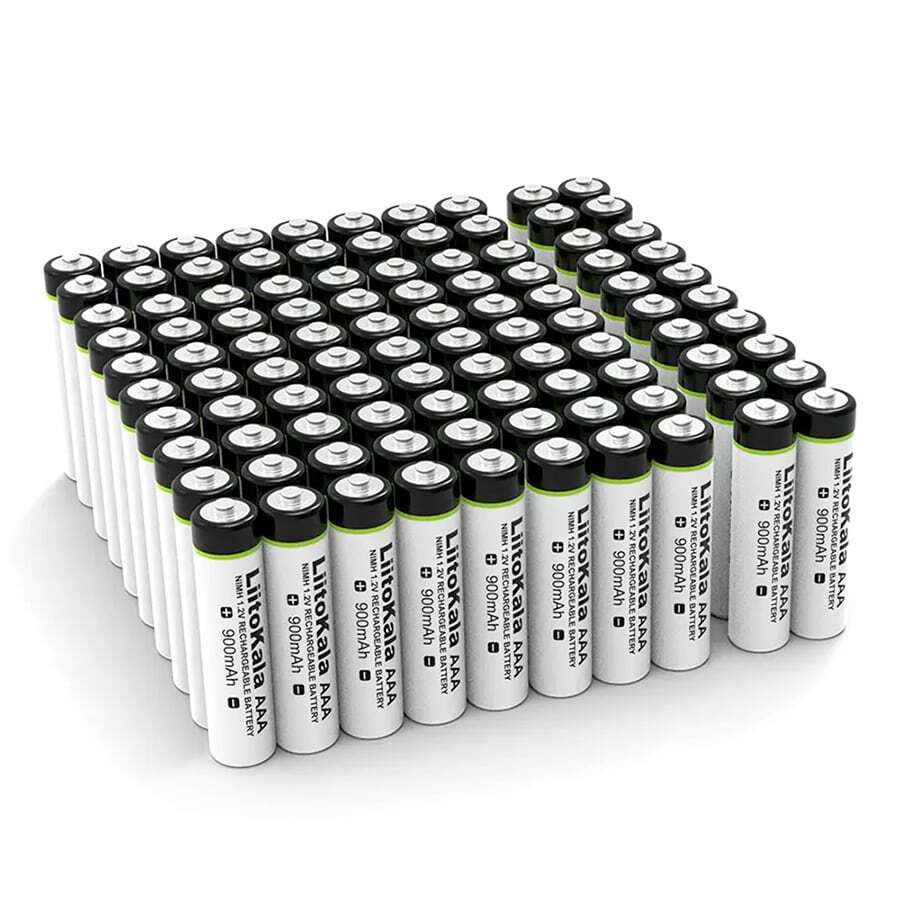 LiitoKala Liitokala Ni-MH 1.2V AAA 900mAh Rechargeable Battery For ...