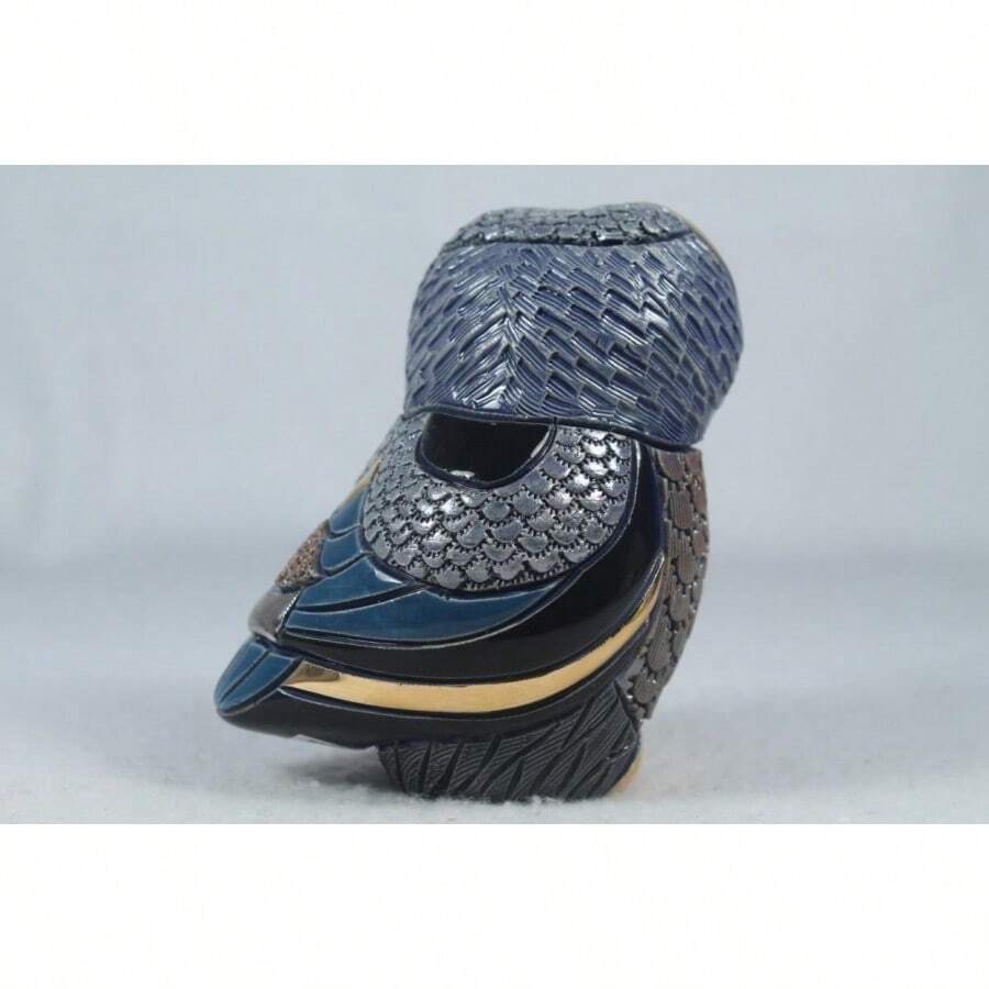 DeRosa Rinconada Family Collection F128 Adult Blue Tawny Owl In Box ...