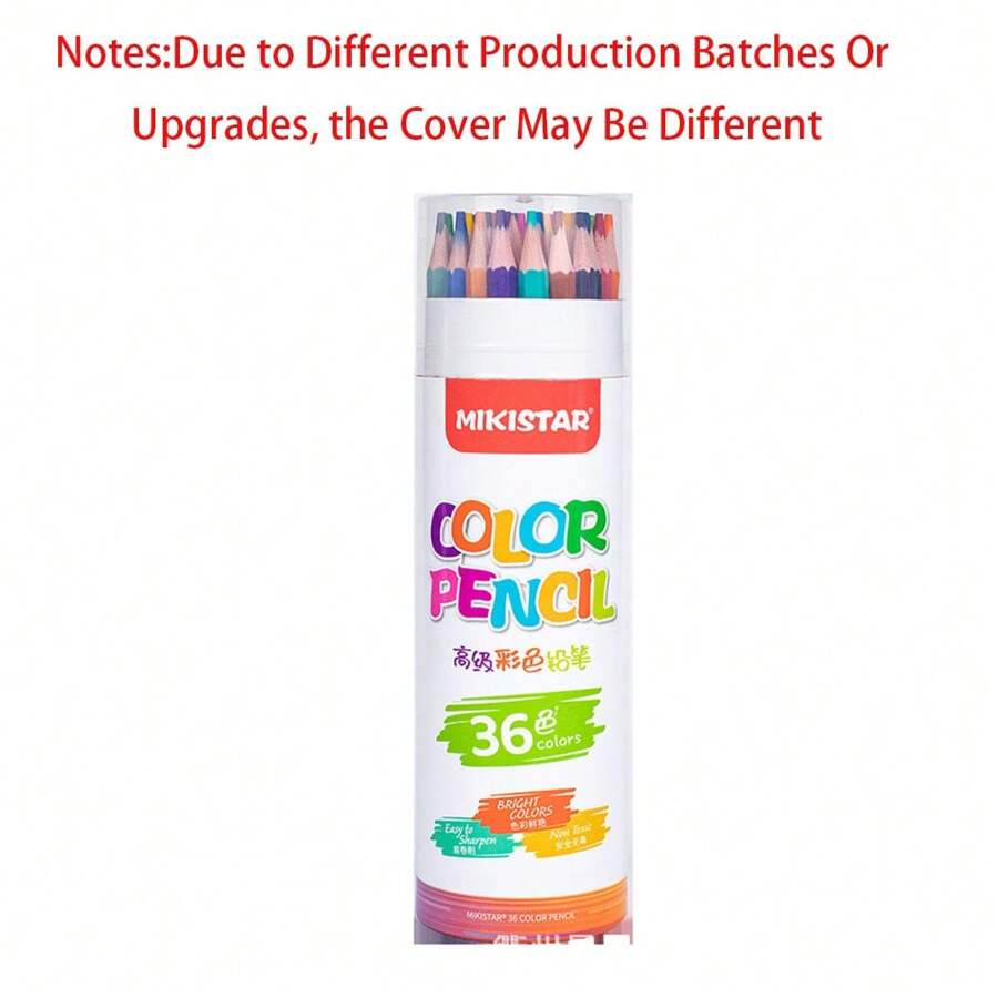 Erasable 48 Color Water-Soluble Colored Pencils For Painting ...
