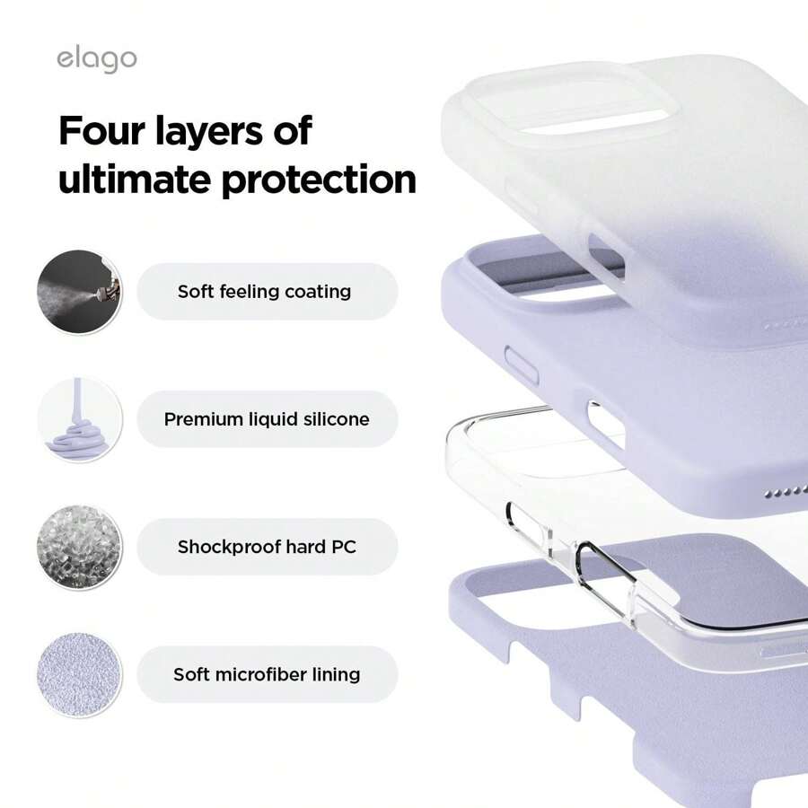 Elago Silicone Case For IPhone 16 Pro Max / IPhone 16 Pro / IPhone 16 ...