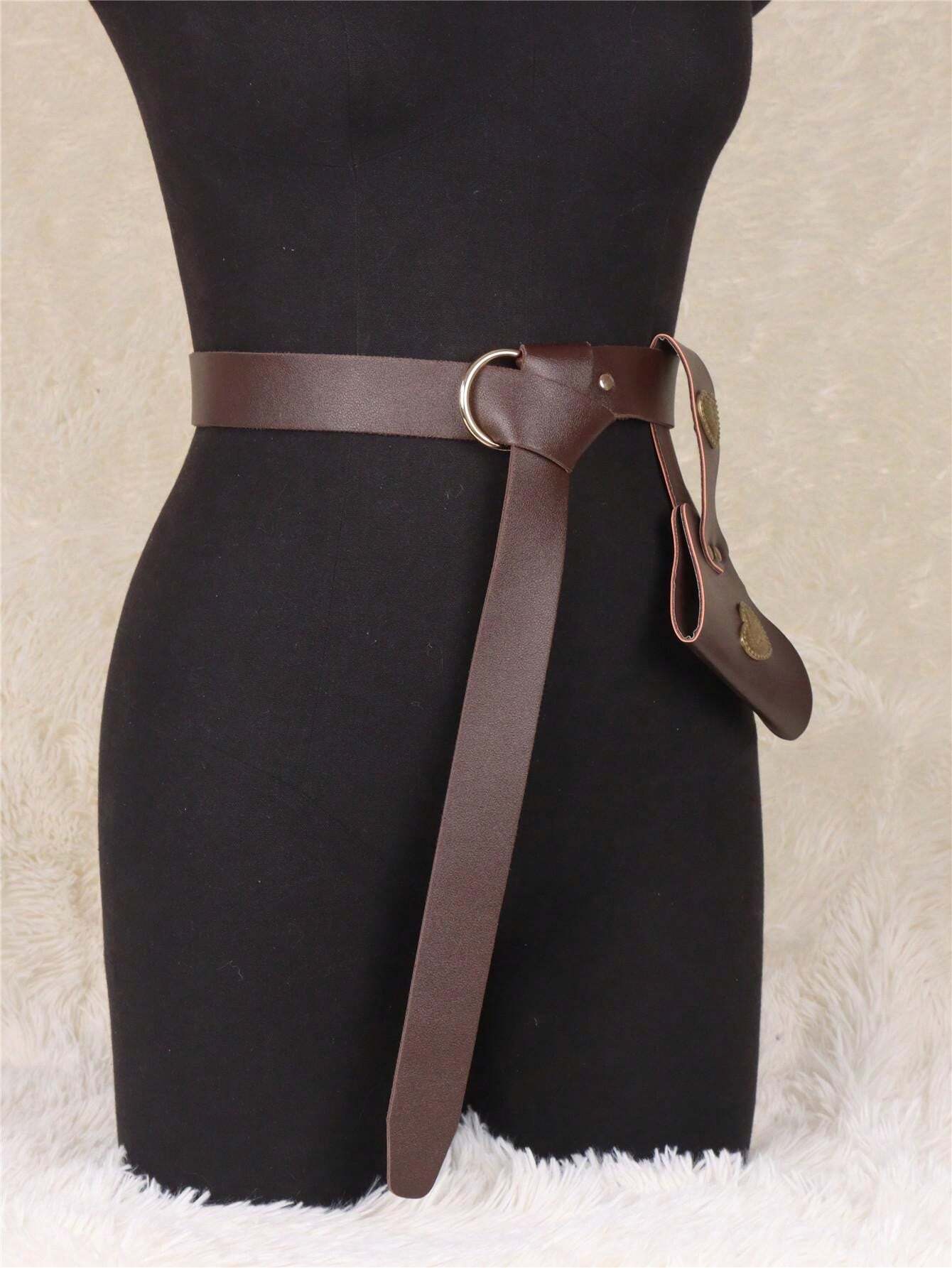 2pcs Medieval PU Leather Frog For Swords Axes And Daggers, 185cm ...