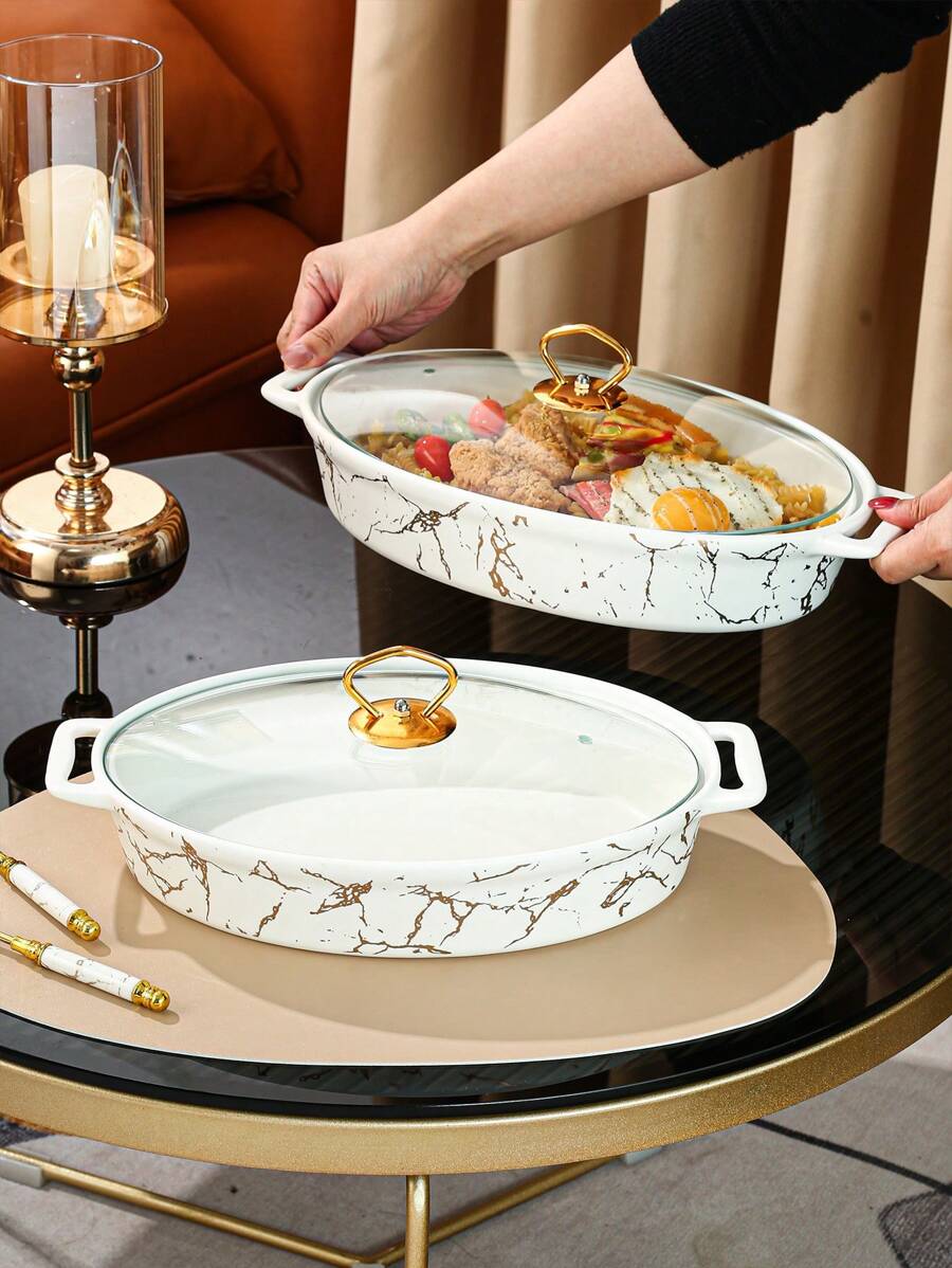 1/3-Set Ceramic Plates Dishes, Suitable For Dining Room, Living Room ...