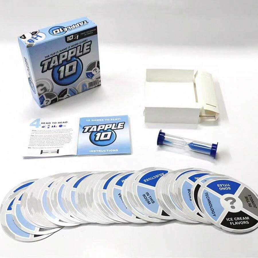 Tapple English Card Game - English Word Game Board Game, Plastic ...
