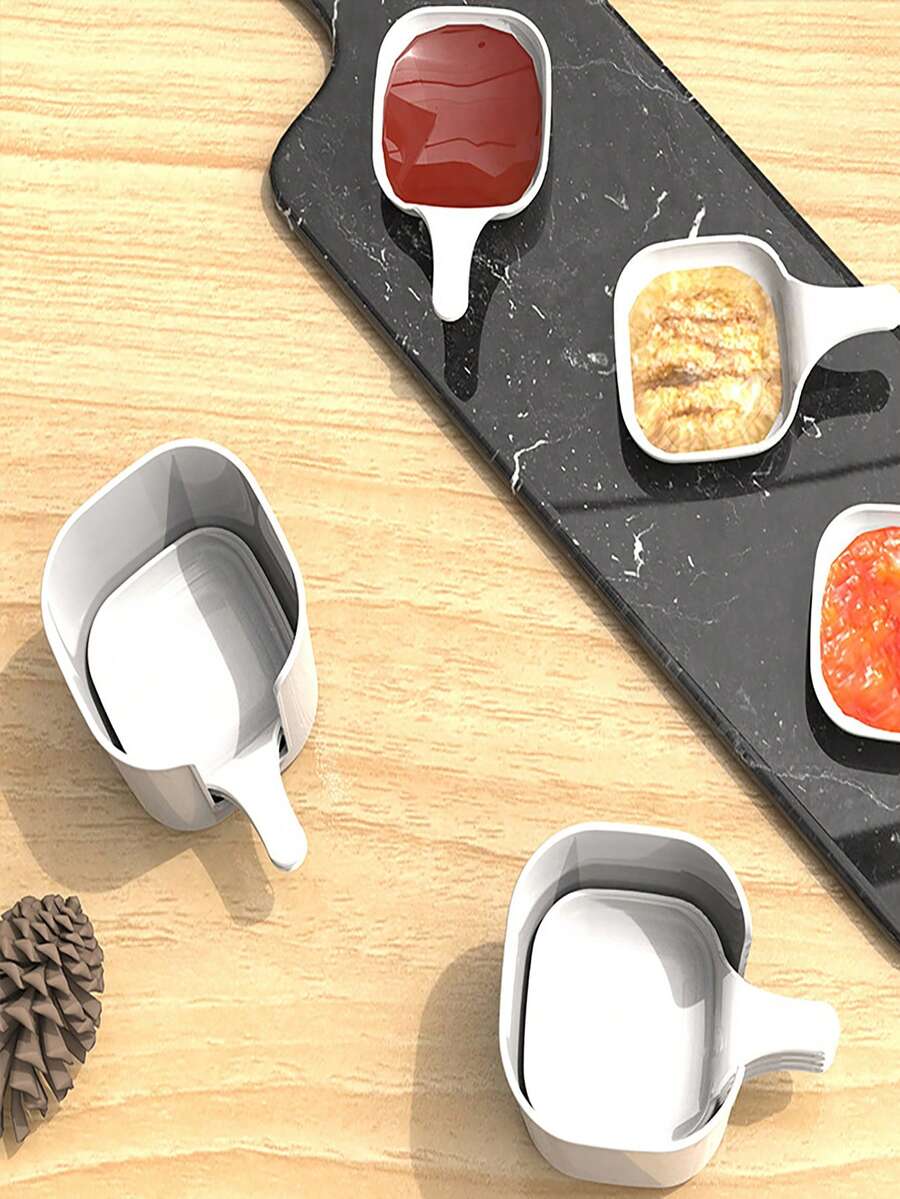 Household Seasoning Plate Set, Kitchen Pickled Vegetables Dipping Sauce ...