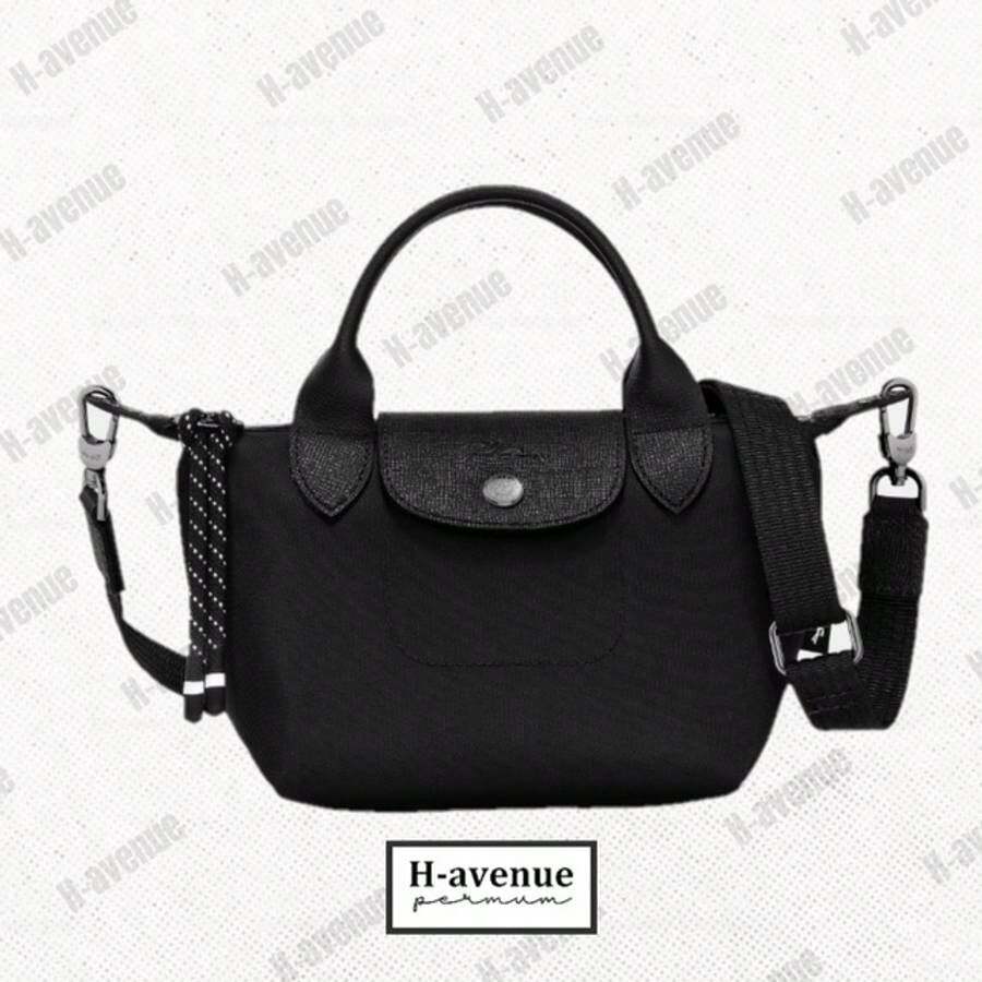 Longchamp Le Pliage Energy Small Tote Bag Black | SHEIN USA