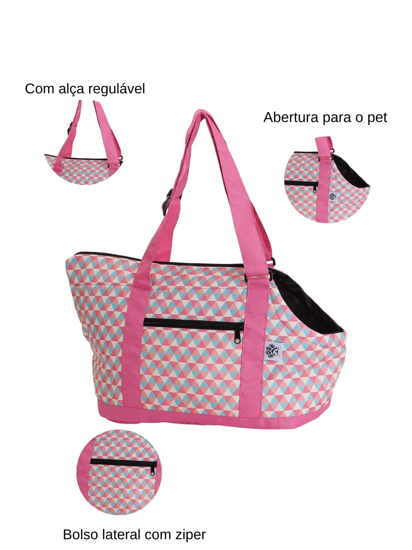 Side Carrying Bag For Dogs And Cats Travel Walking With Vision | SHEIN ...