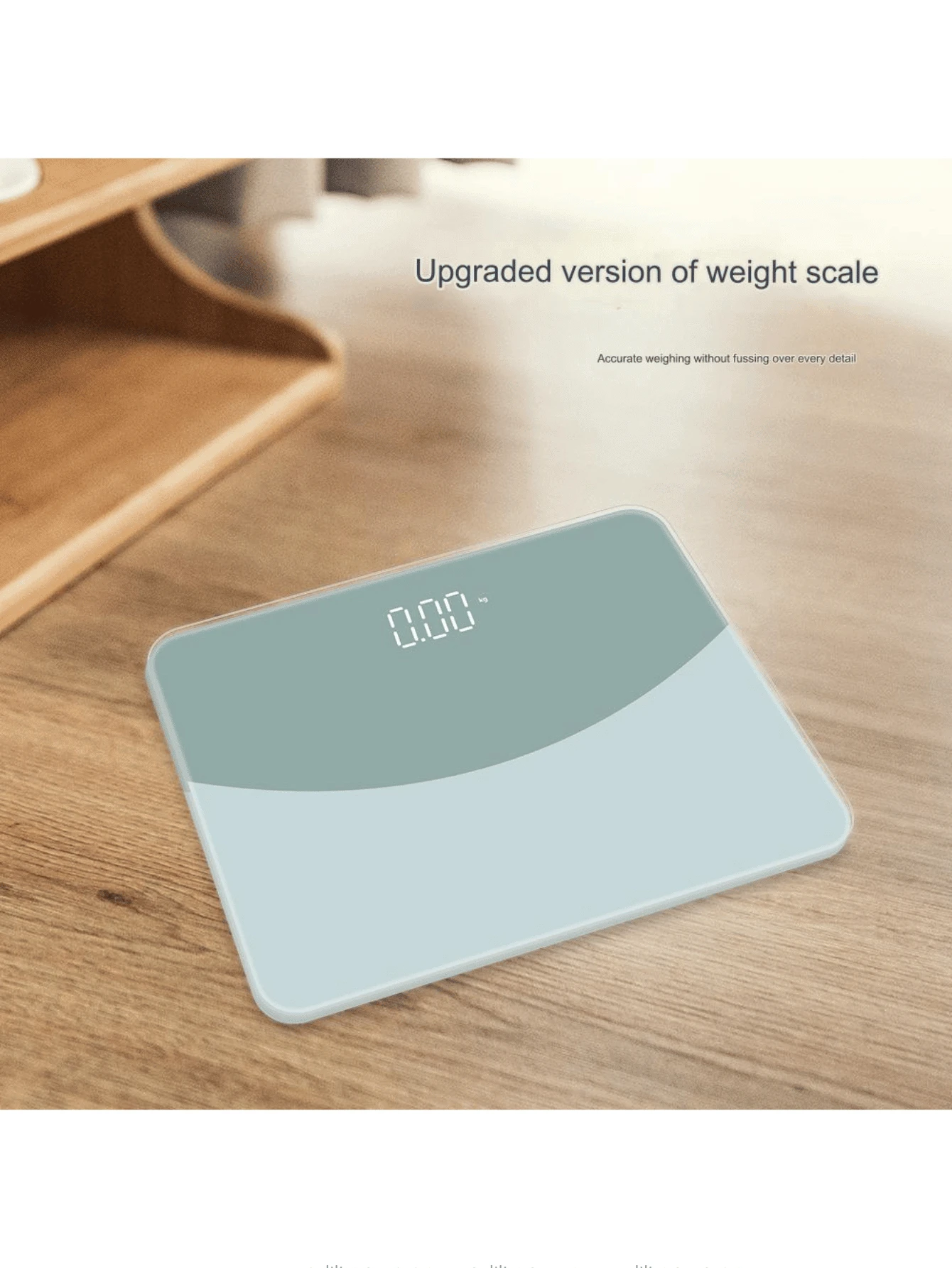 1 LED Smart Weight Scale Household Gift Portable Human Electronic Scale ...