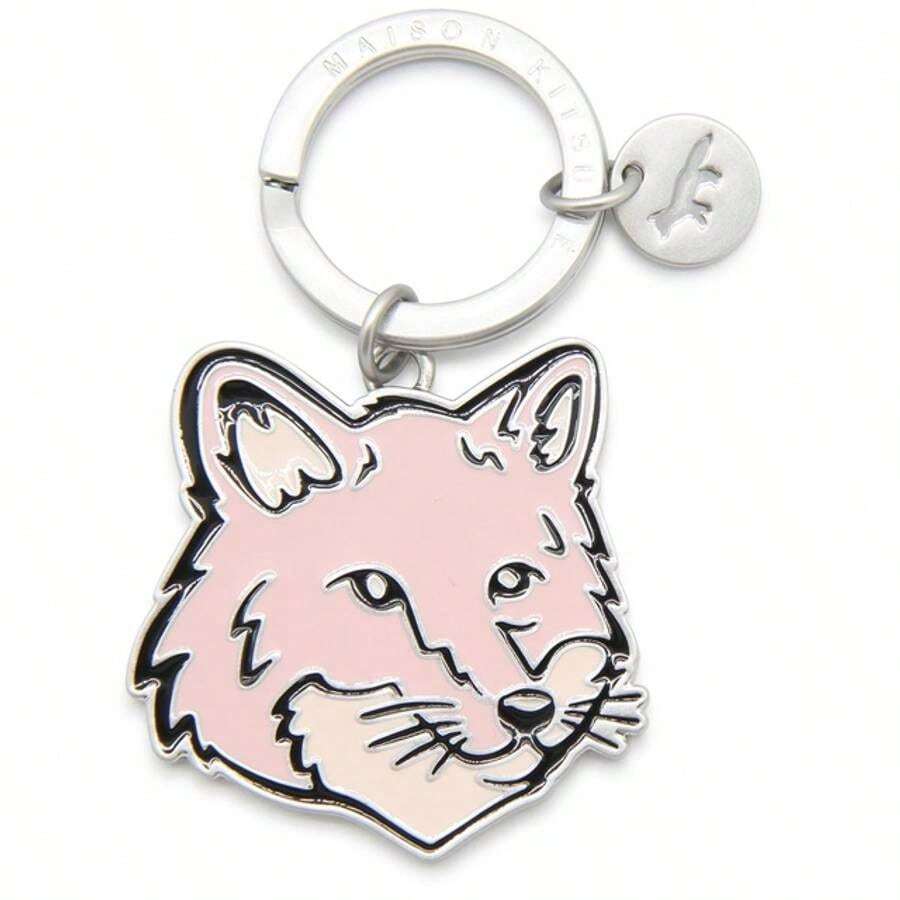 Maison Kitsuné Metal Fox Key Ring Milk Shake | SHEIN USA