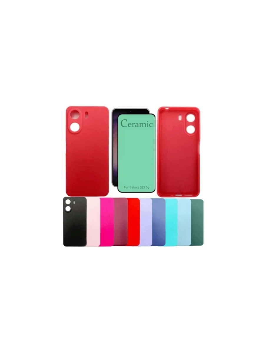 2 In 1 Kit Velvety Colorful Case Cover + Ceramic Film For Samsung J2 ...