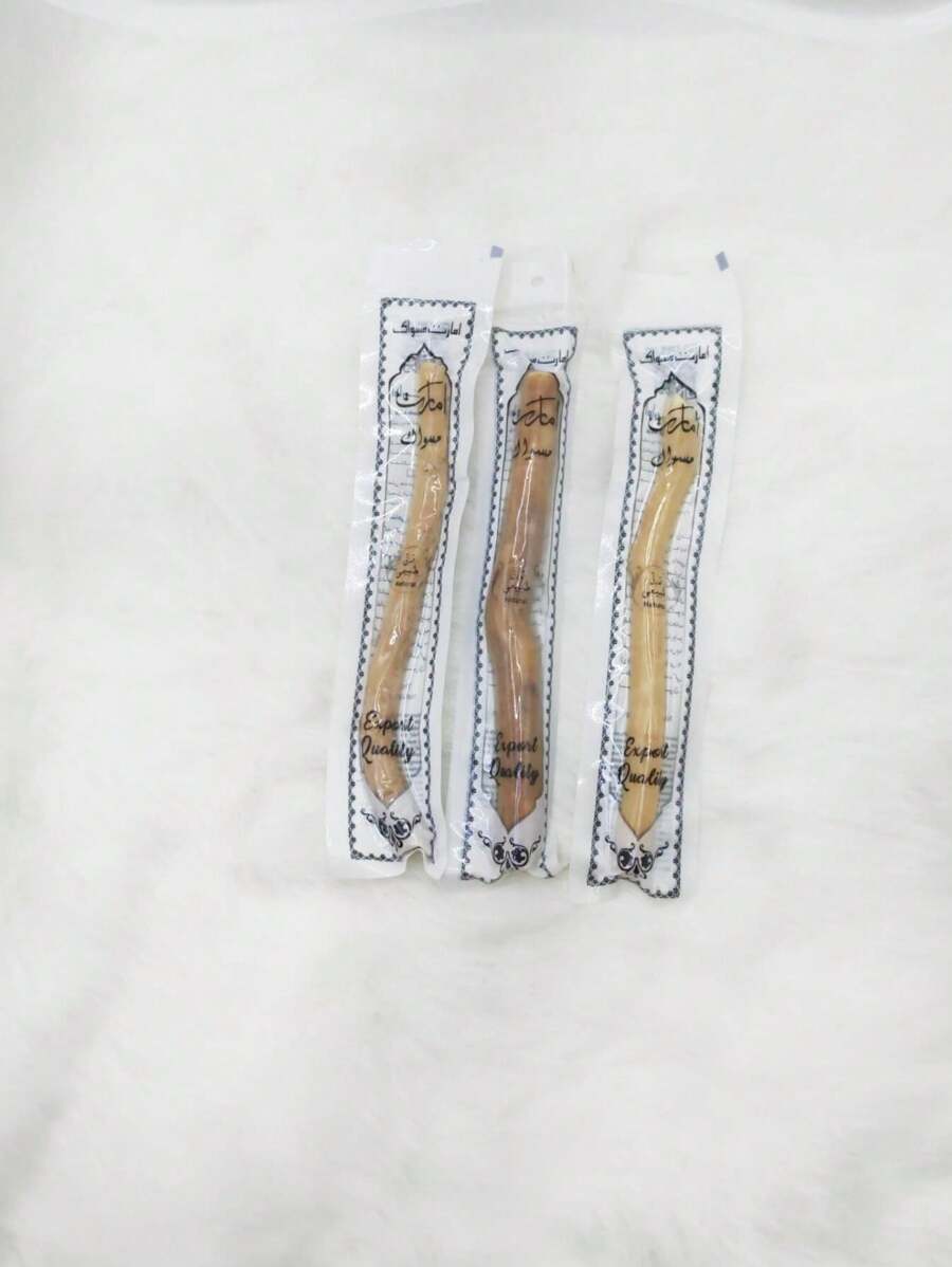 3pcs Miswak Toothbrush Antique Authentic Twigs Clean Authentic Brush ...
