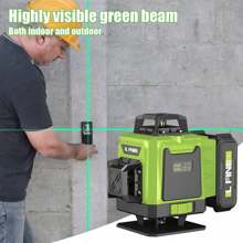 16 Lines 4D Laser Level Level 360°Self-Leveling Horizontal And Vertical Cross Super Powerful ...