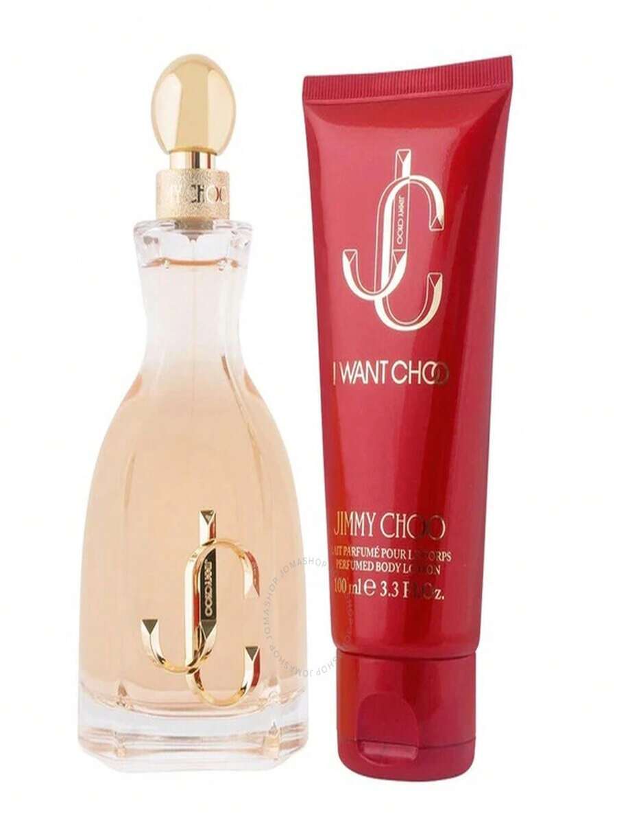 Jimmy Choo JIMMY CHOO I WANT CHOO 2PC GIFT SET - 2.0 OZ EDP + 3.4 OZ ...